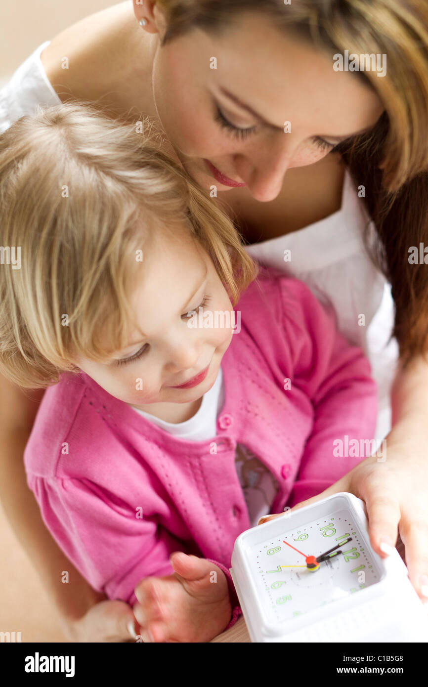 Parent teach time clock hi-res stock photography and images - Alamy