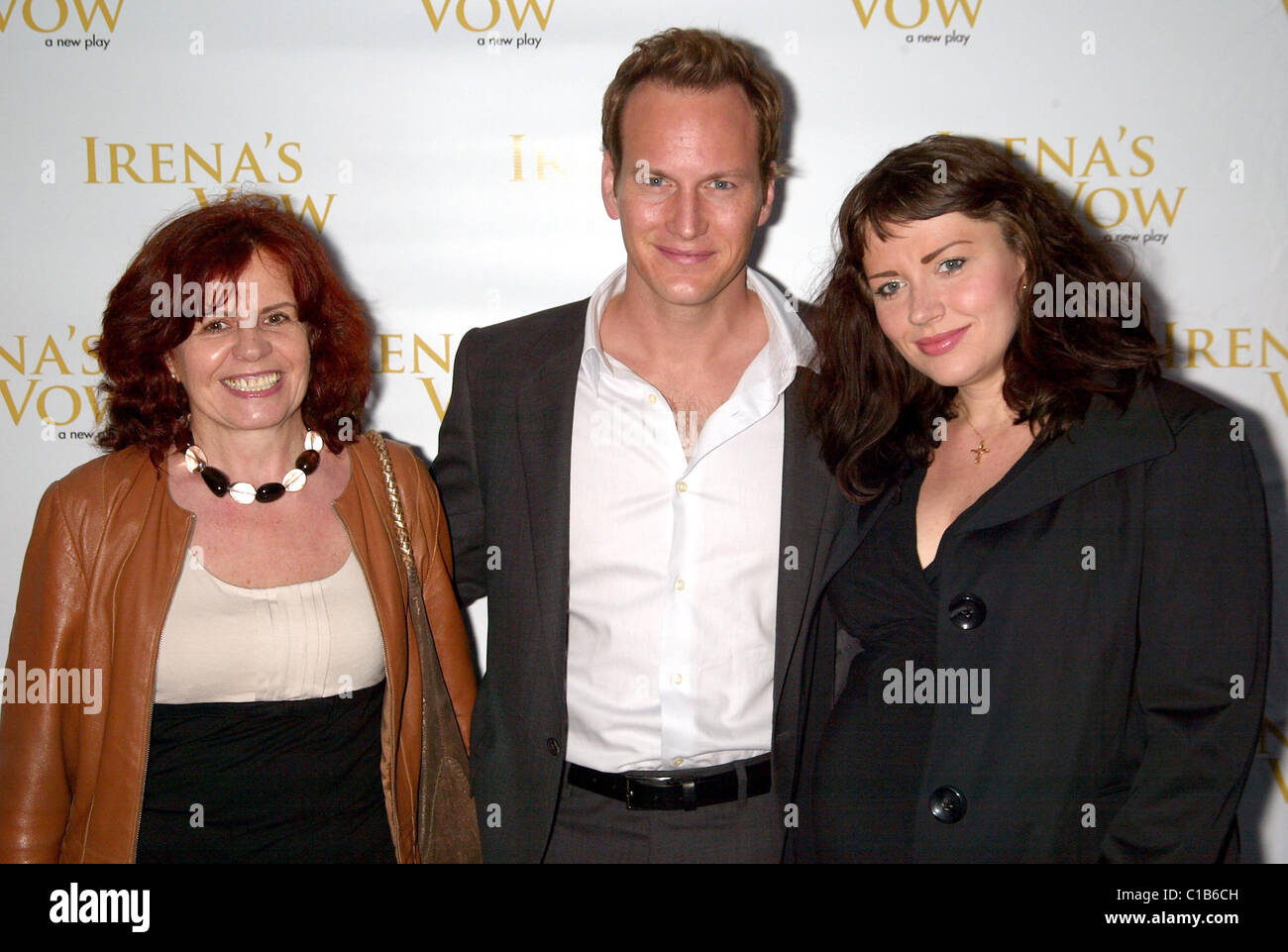 Patrick wilson wife dagmara dominczyk hi-res stock photography and ...