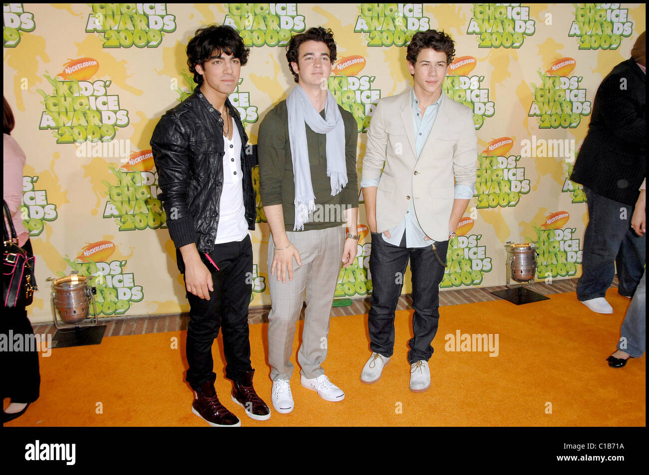 Jonas Brothers, Joe Jonas, Kevin Jonas, Nick Jonas The 2009 Nickelodeon ...