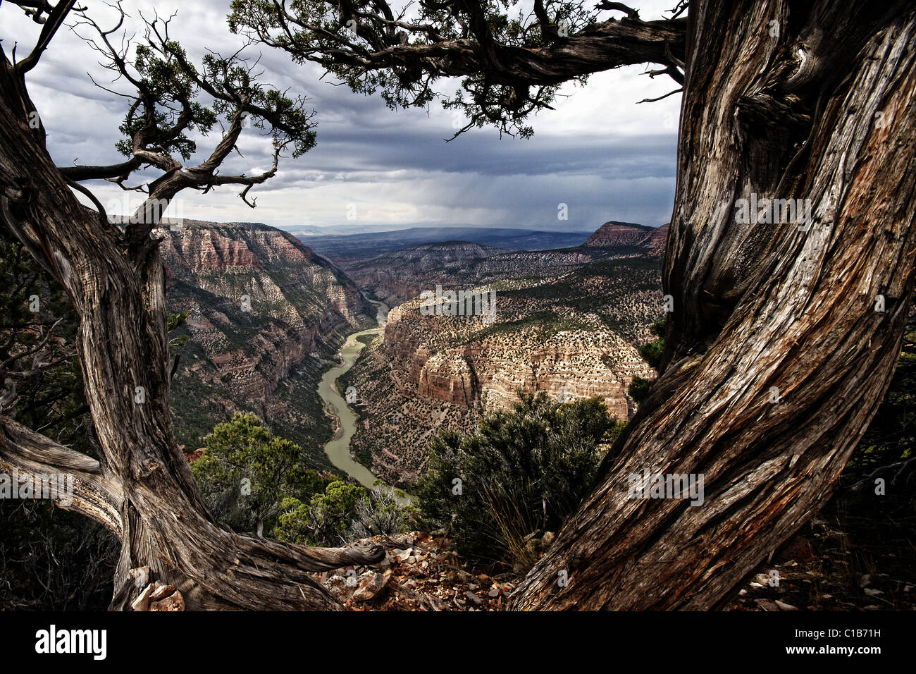 Green River overlook Stock Photo - Alamy