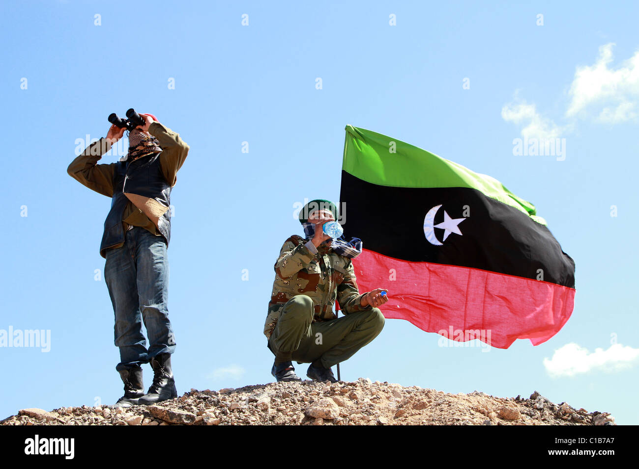 Colonel gaddafi army hi-res stock photography and images - Alamy