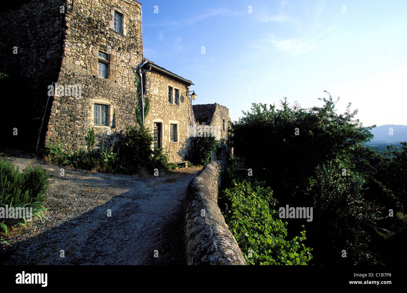 France Drome Drome Provencale Mirmande labelled Les Plus Beaux Villages de France (The Most ...