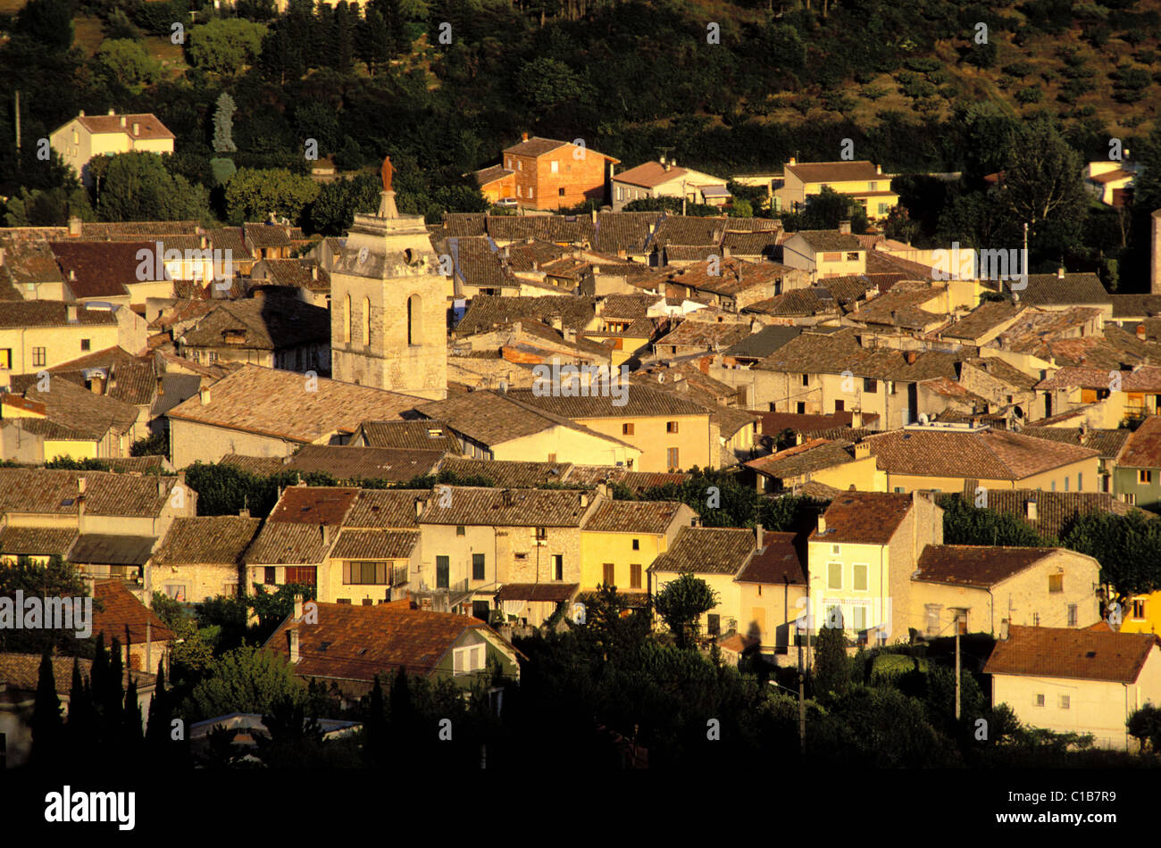France, Drome, village of Buis les Baronnies Stock Photo - Alamy