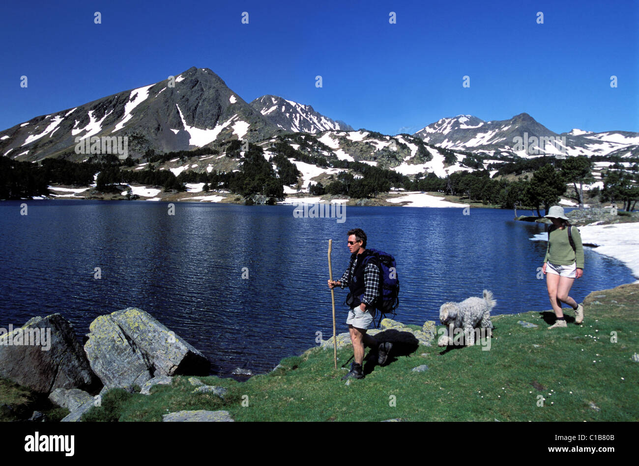 France, Pyrenees Orientales, lacs de Camporeils, le massif des Carlit Stock Photo - Alamy