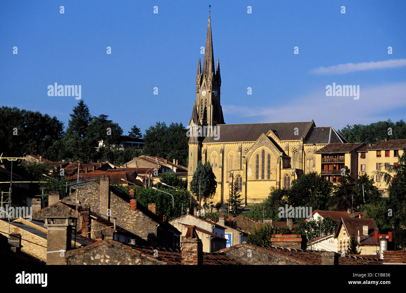 France, Lot et Garonne, Fumel village Stock Photo - Alamy