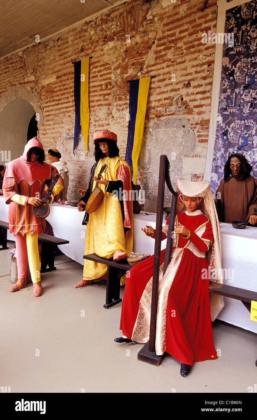 France, Lot et Garonne, Clairac, abbey of the automates Stock Photo - Alamy