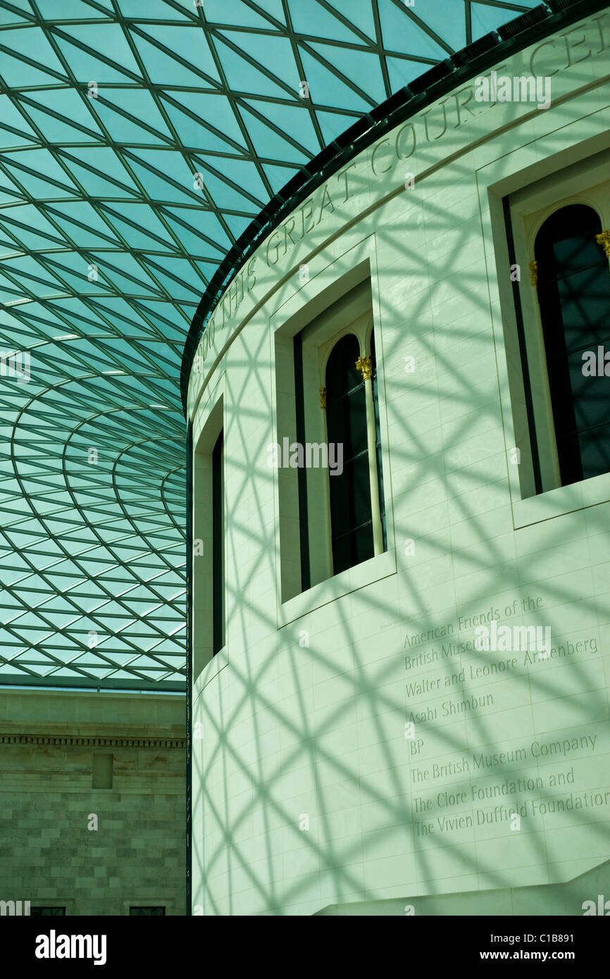 British Museum Courtyard Stock Photo - Alamy