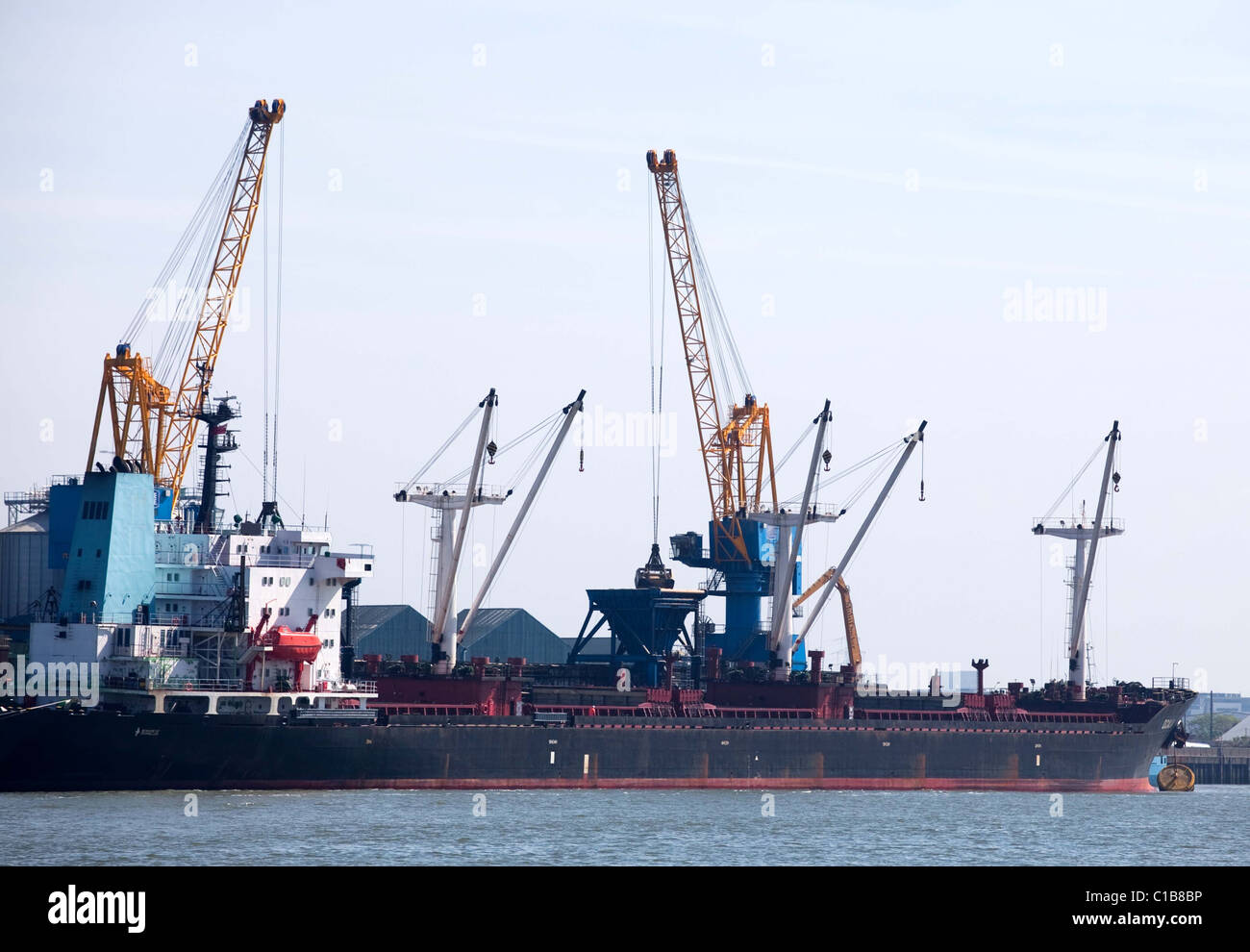 River side factory Stock Photo - Alamy