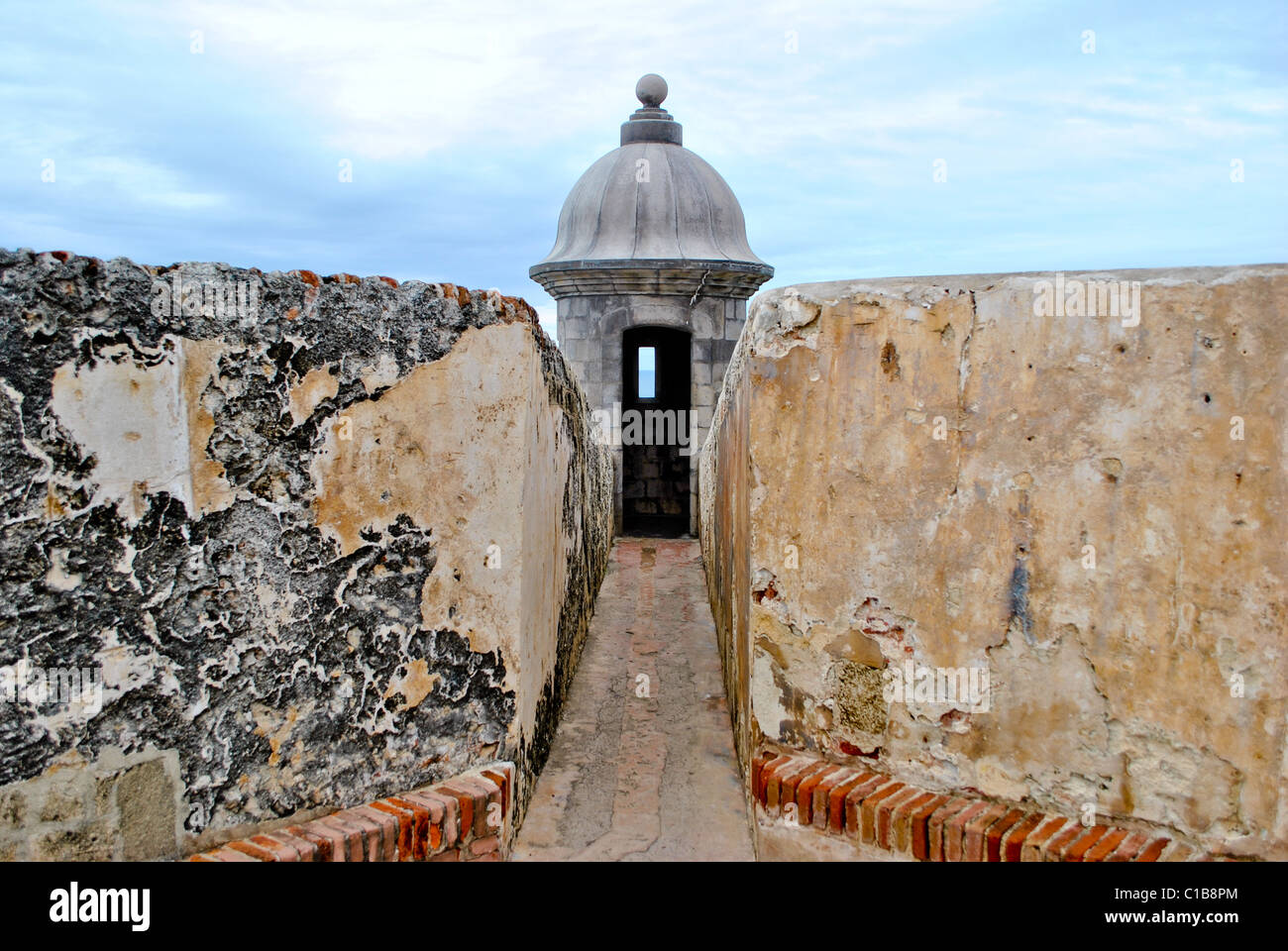 Devil's Garita in one of the forts in Puerto Rico Stock Photo - Alamy