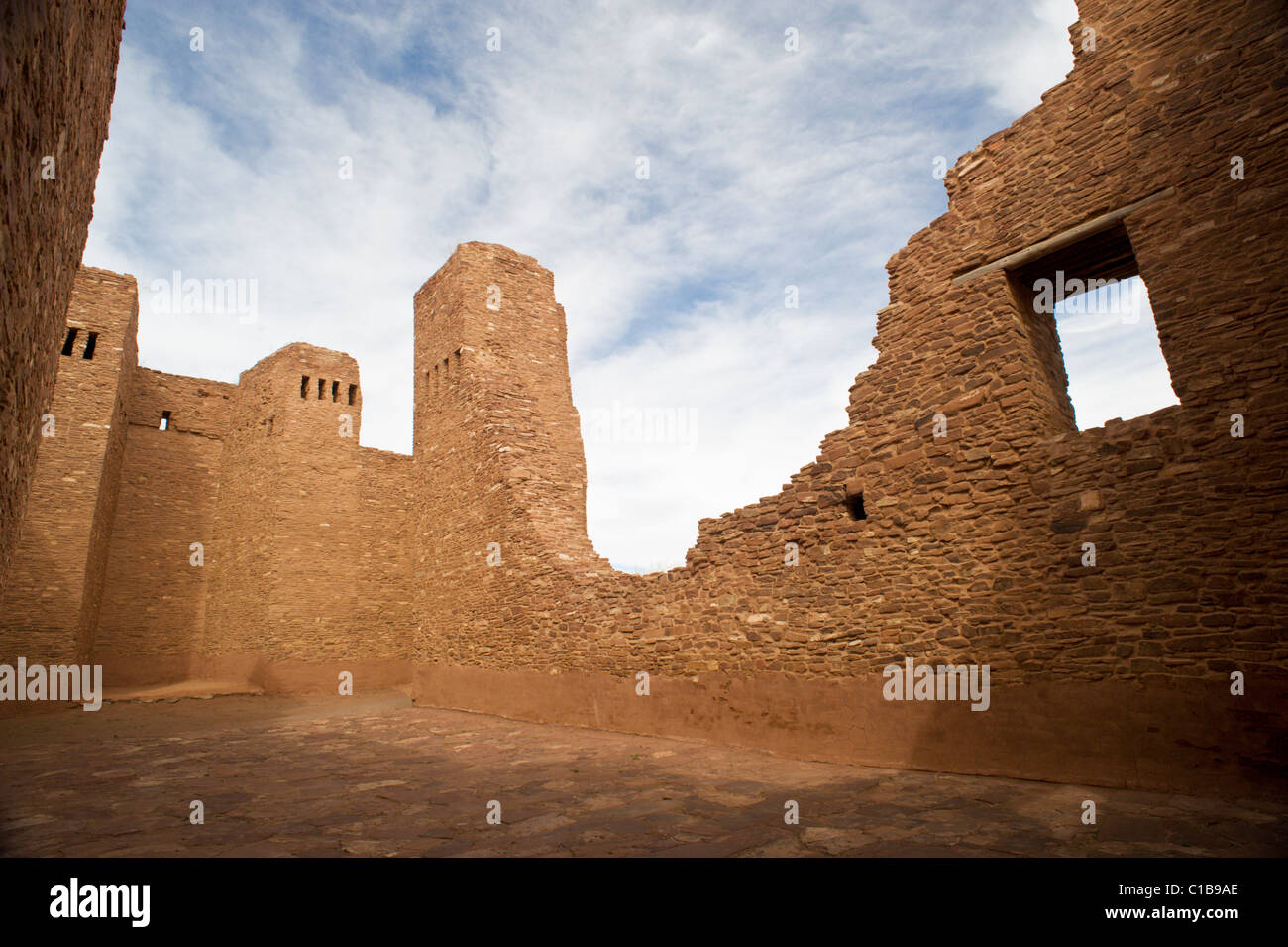 The Quarai Pueblo Ruins, Salinas Pueblo Missions National Monument, at ...