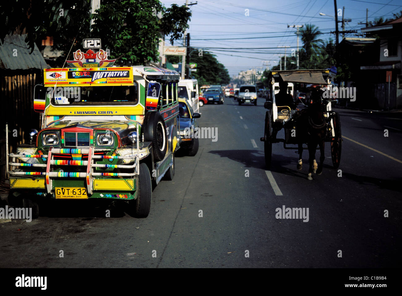 Philippines horse cart hi-res stock photography and images - Alamy