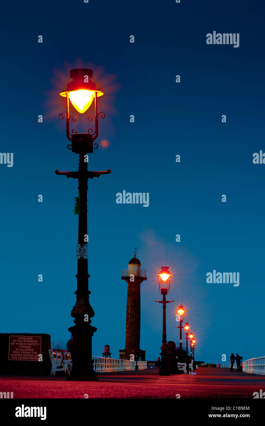 Whitby lights hi-res stock photography and images - Alamy