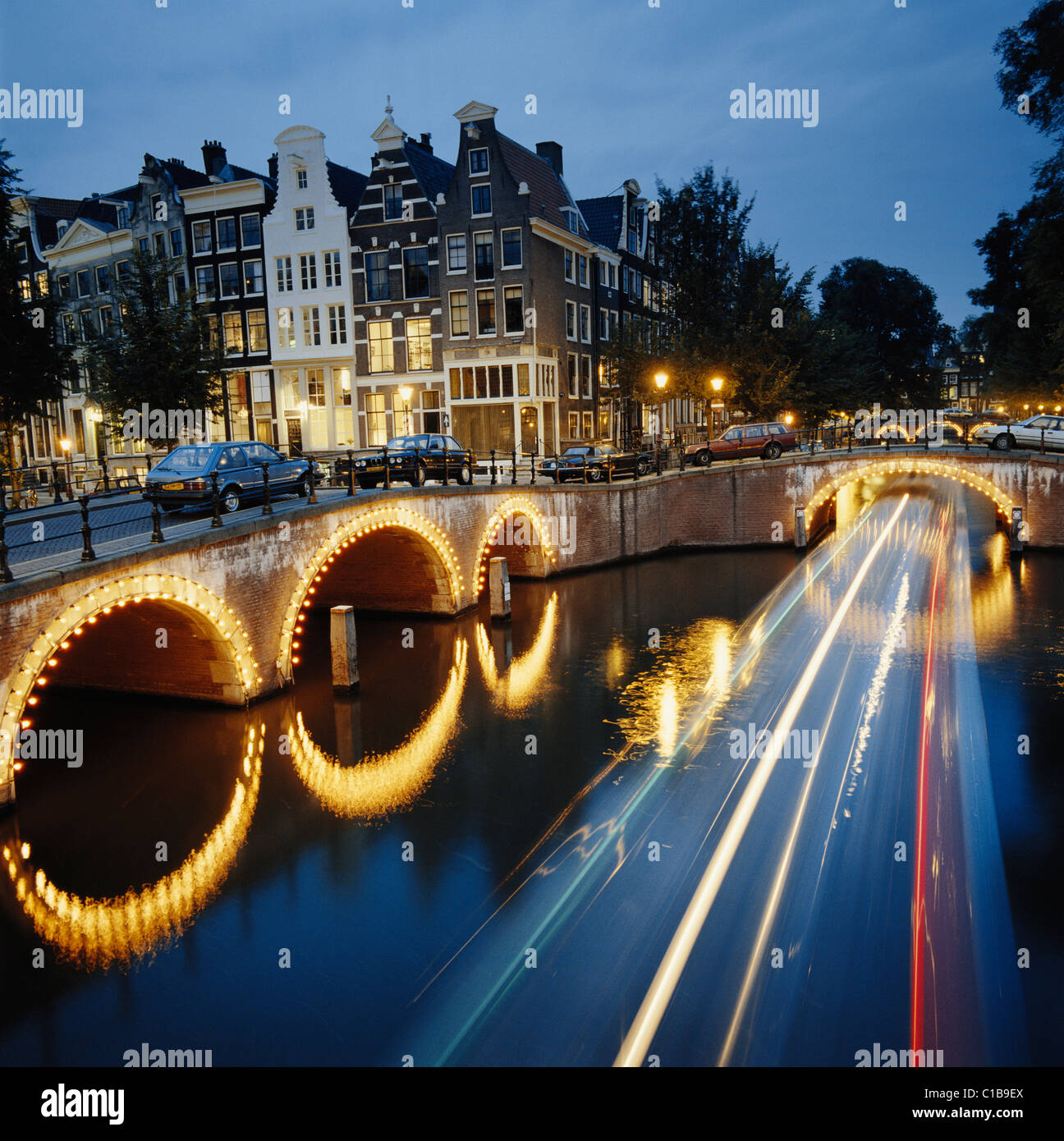 Prinsengracht canal bridges hi-res stock photography and images - Alamy