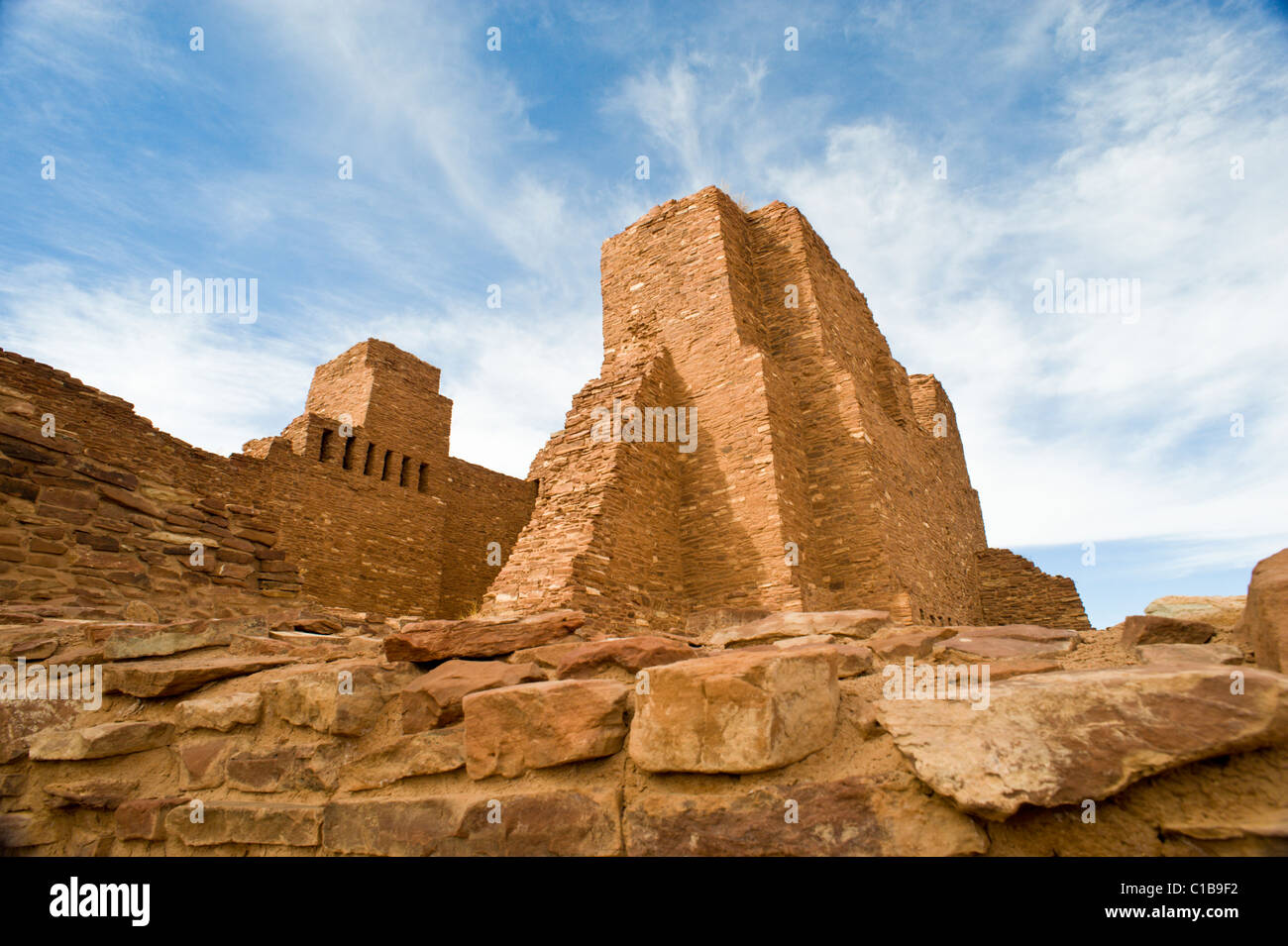 The Quarai Pueblo Ruins, Salinas Pueblo Missions National Monument, at ...