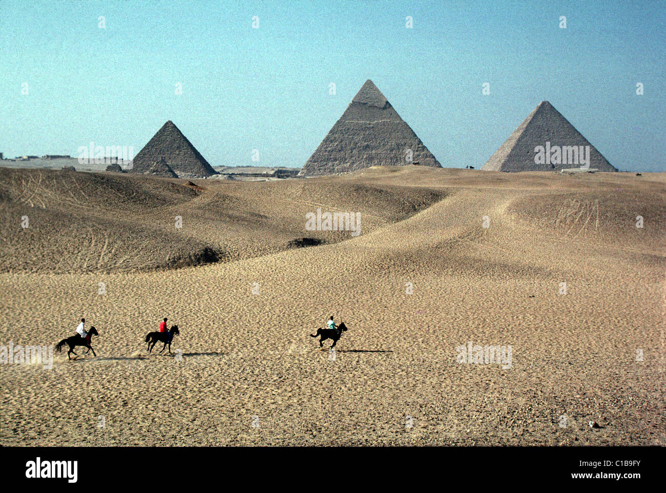 Aerial view of giza pyramids hi-res stock photography and images - Alamy