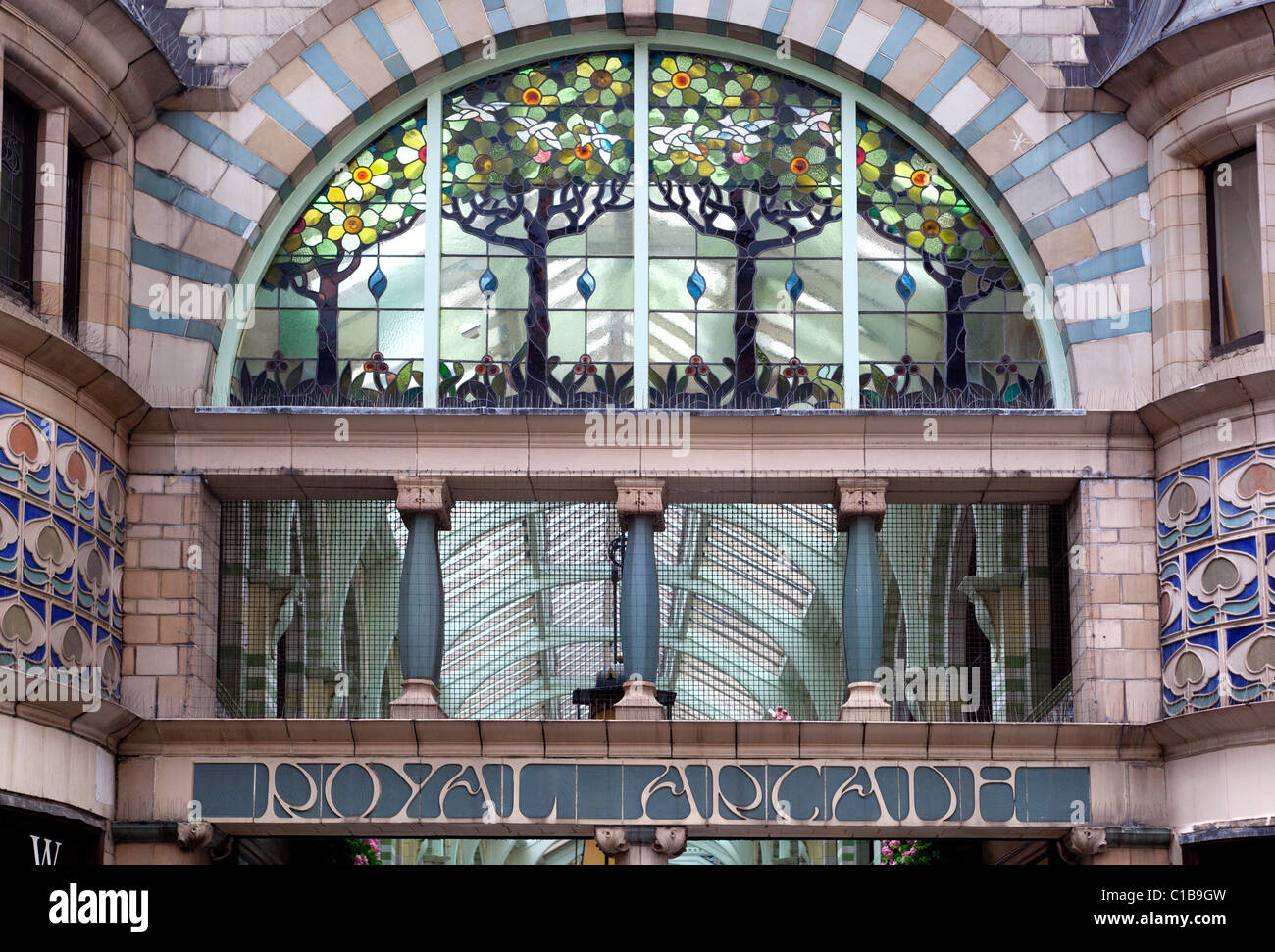 Royal Arcade Norwich Stock Photo - Alamy