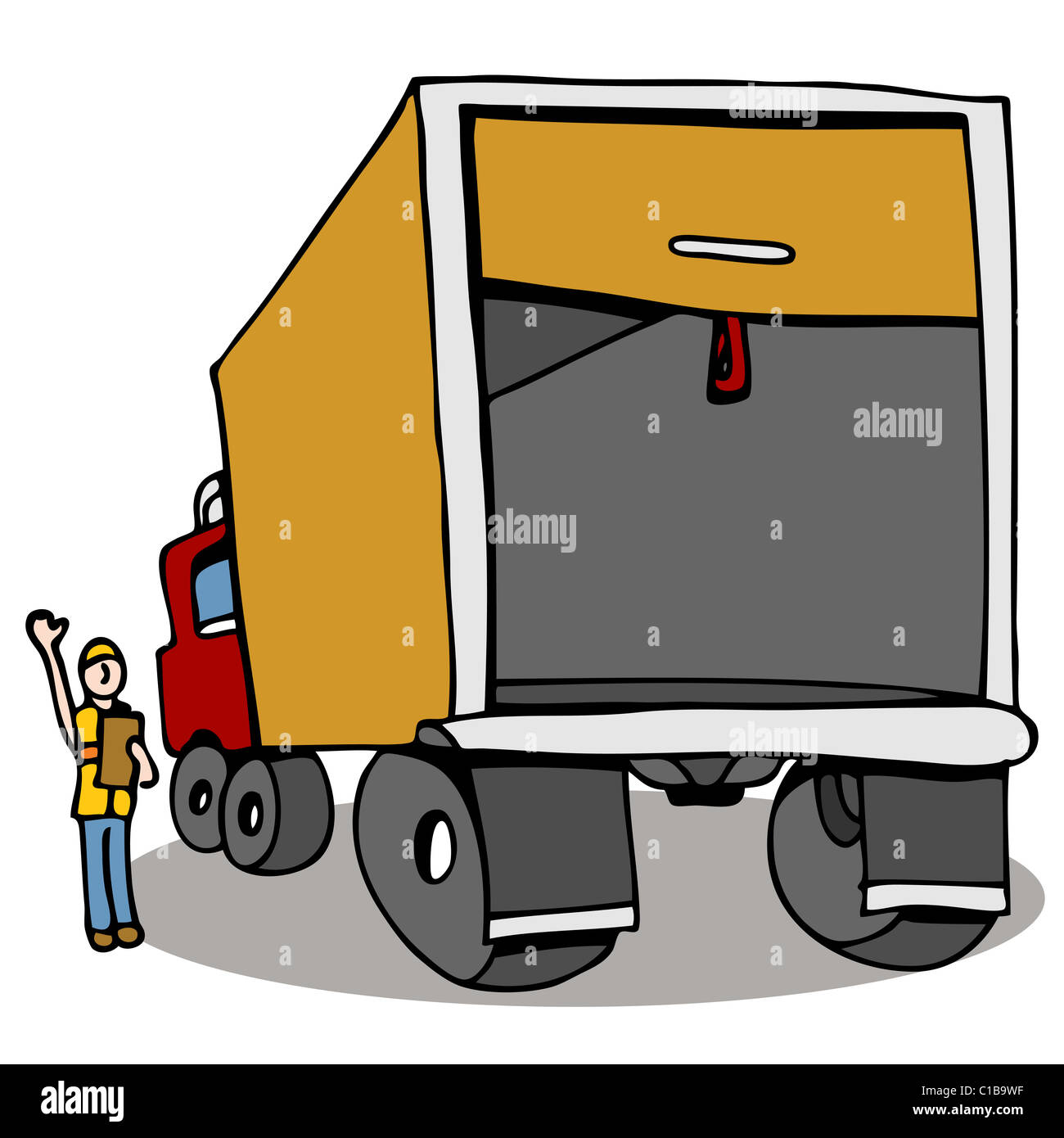 Truck inspection hi-res stock photography and images - Alamy