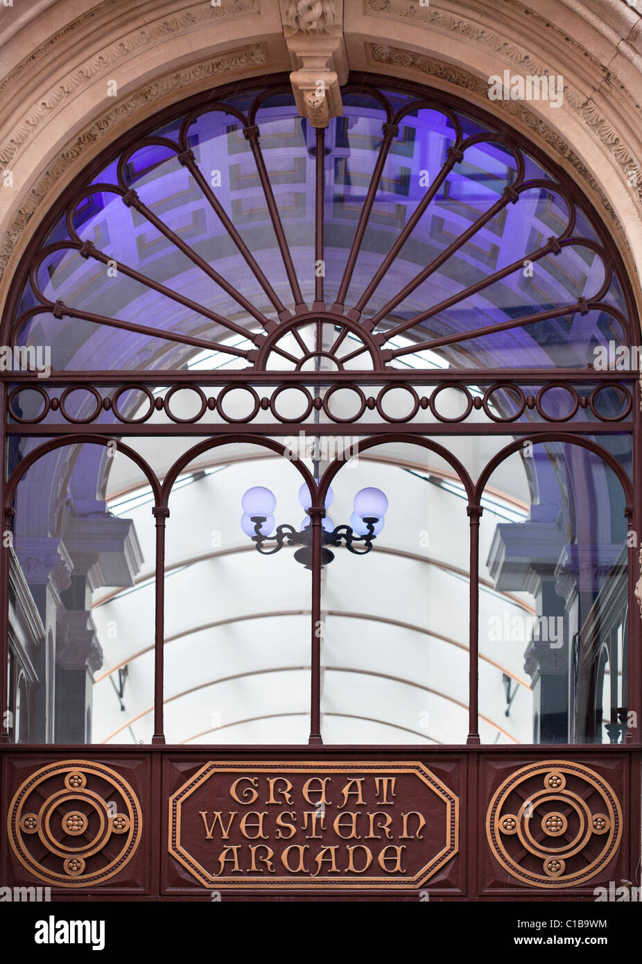 Great Western Arcade Stock Photo - Alamy