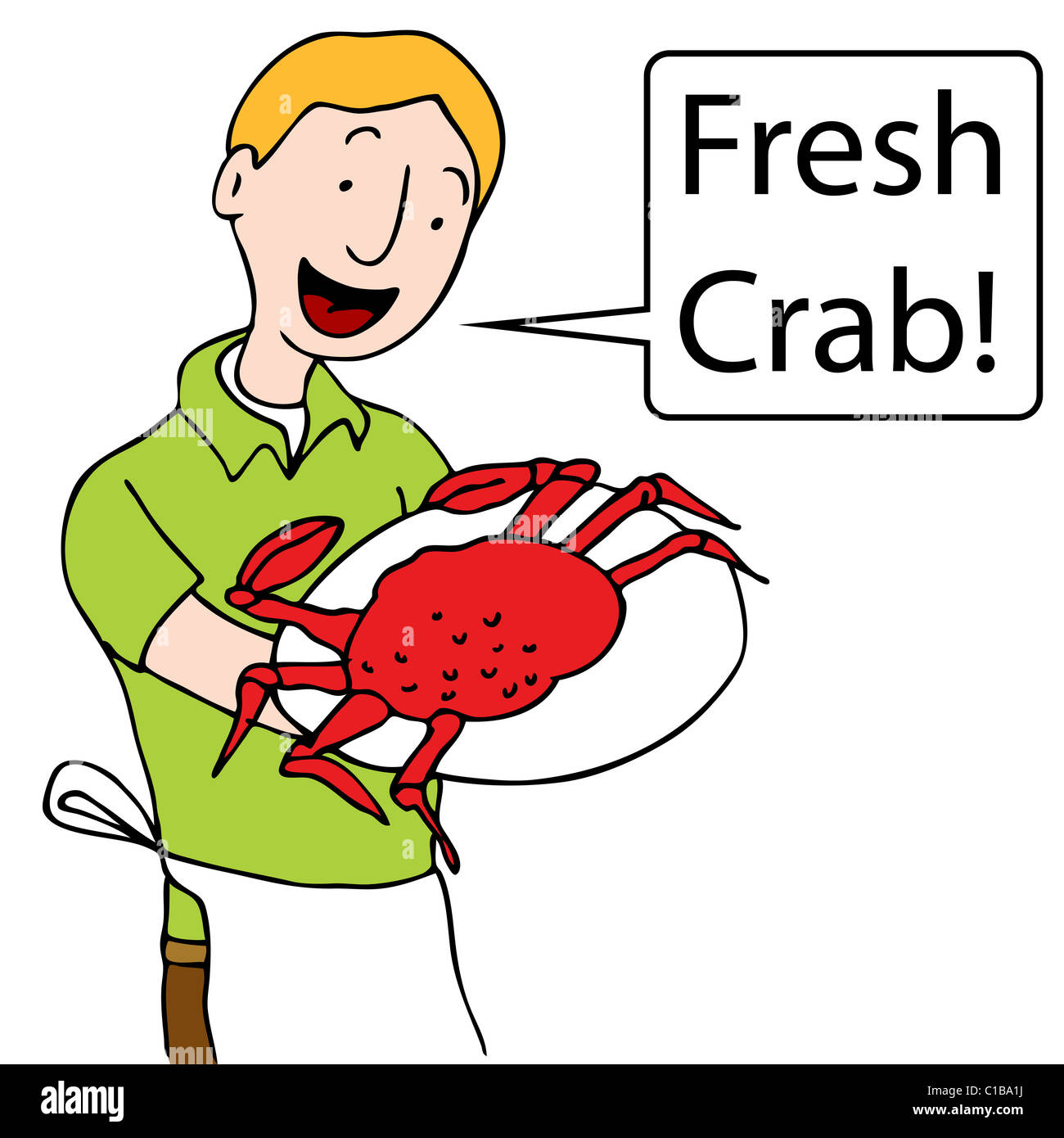 Crab man Cut Out Stock Images & Pictures - Alamy