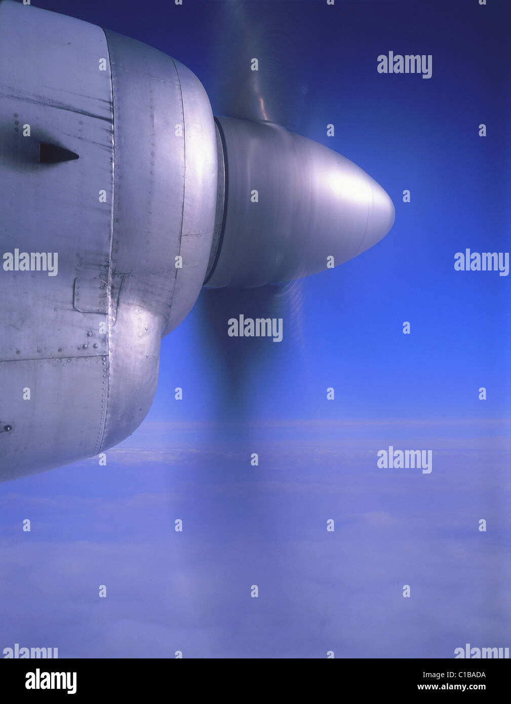 Aviation, propeller engine Stock Photo - Alamy