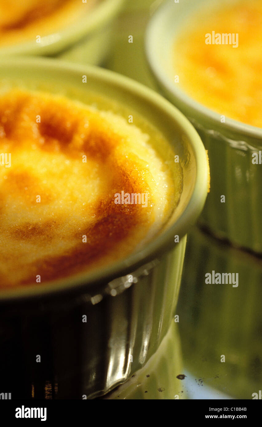 France, caramel cream Stock Photo - Alamy