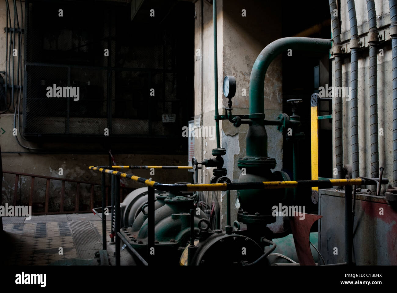 Old factory interiors hi-res stock photography and images - Alamy