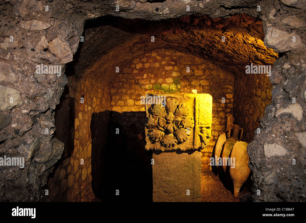 France, Aude, Narbonne, horreum (roman warehouse Stock Photo - Alamy
