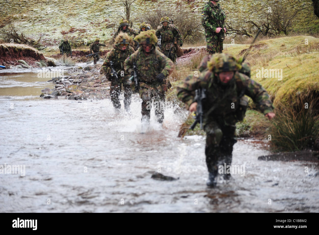 British army training hi-res stock photography and images - Alamy