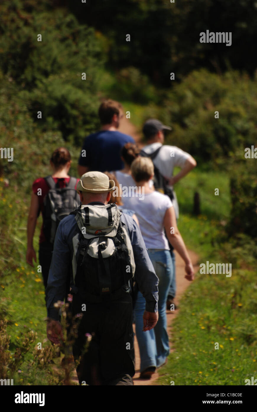 Country and people stroll hi-res stock photography and images - Alamy