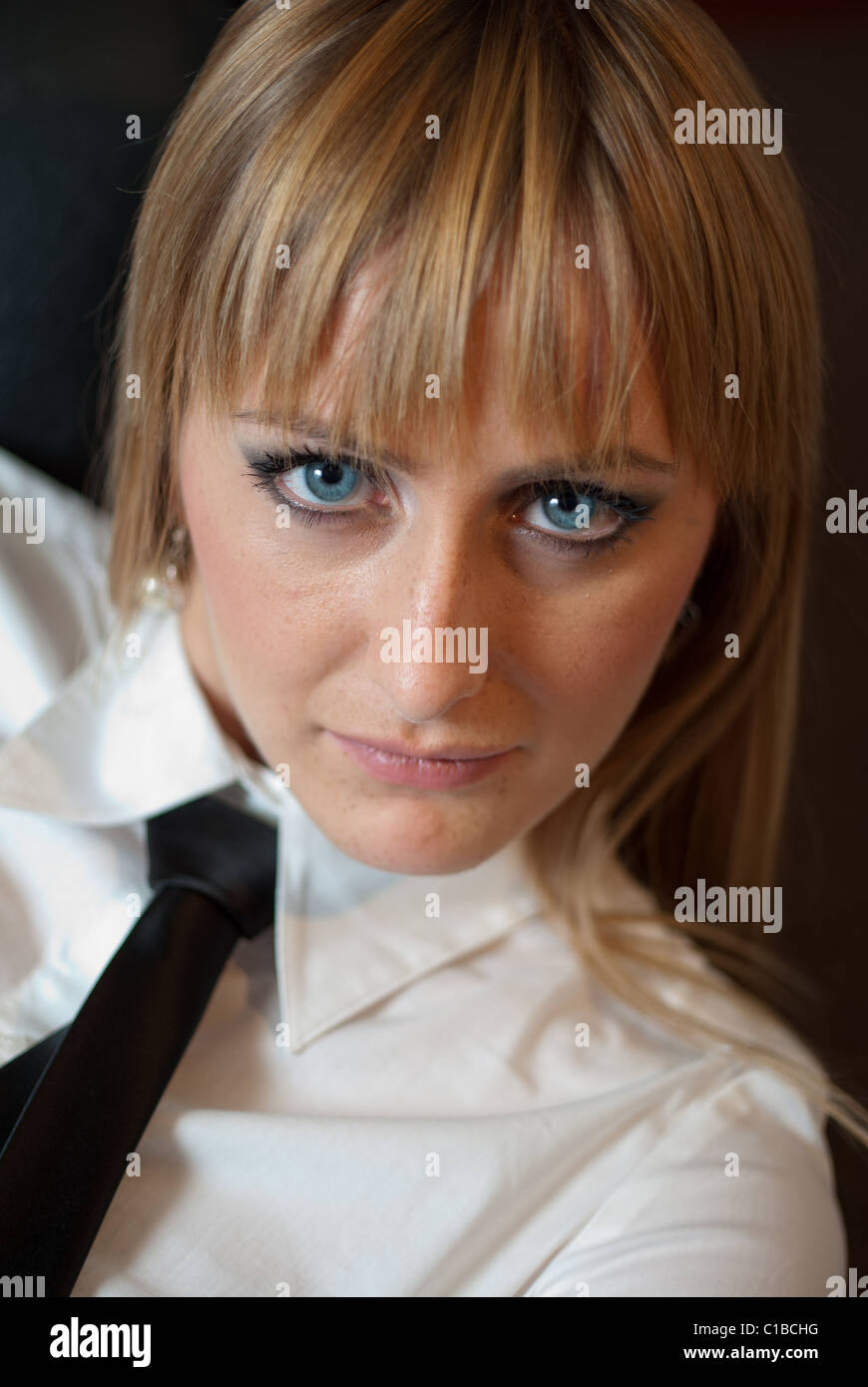 Pretty young woman Stock Photo - Alamy