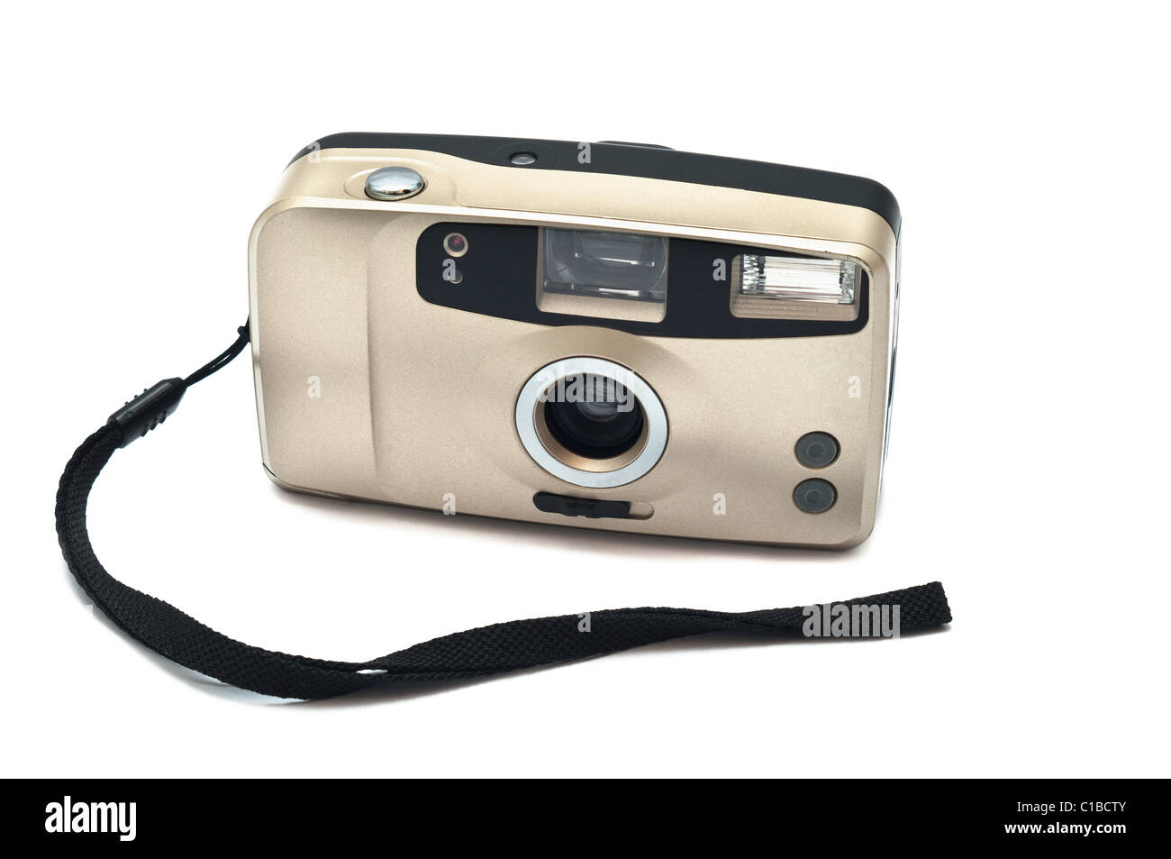 Simple hand-held camera isolated on white background Stock Photo - Alamy