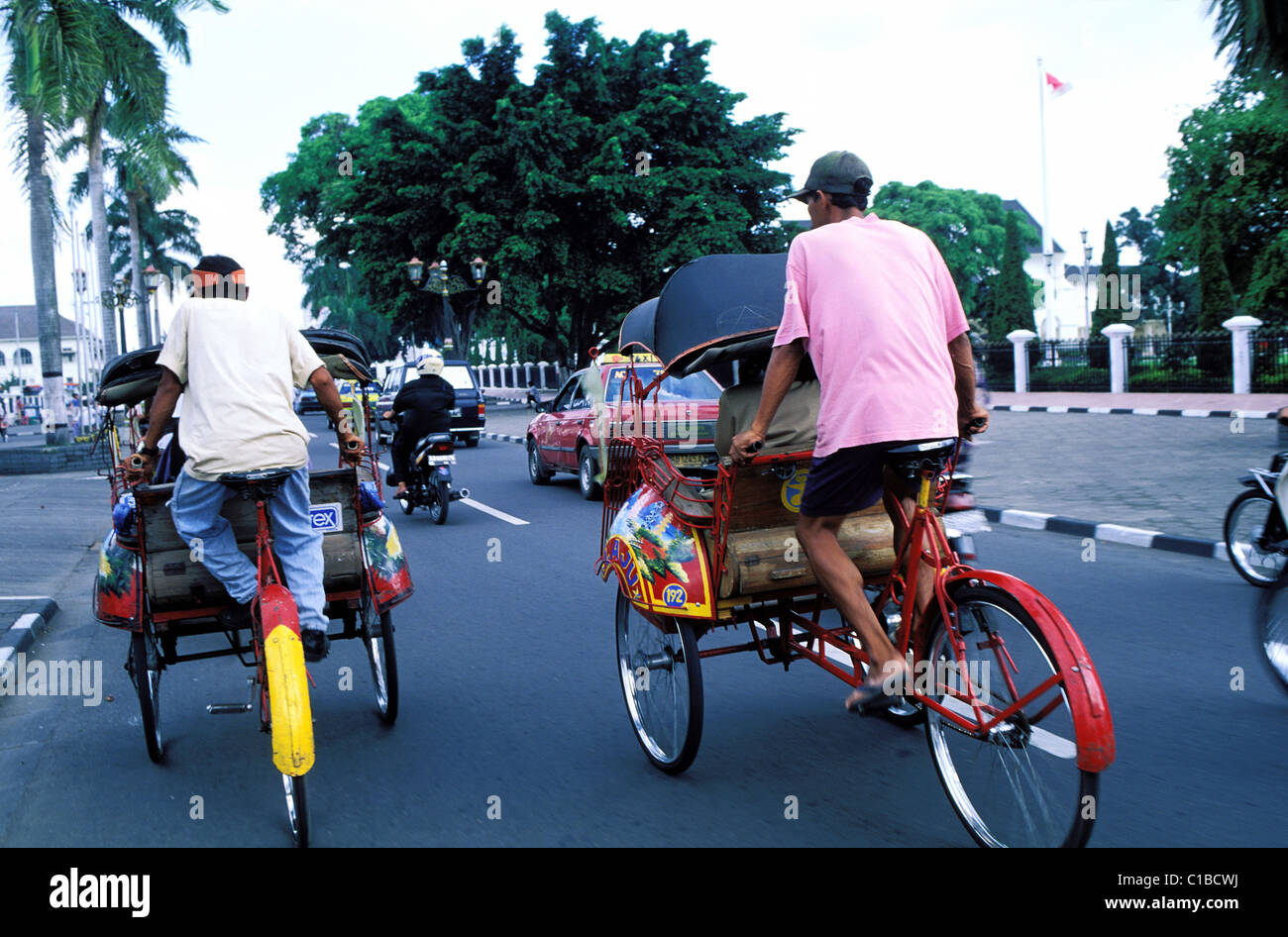 Indonesia, Java Island, Yogyakarta city Stock Photo - Alamy