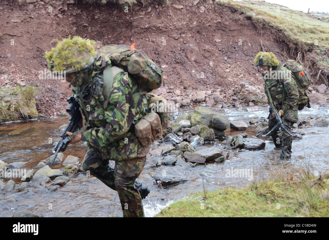 British army training hi-res stock photography and images - Alamy