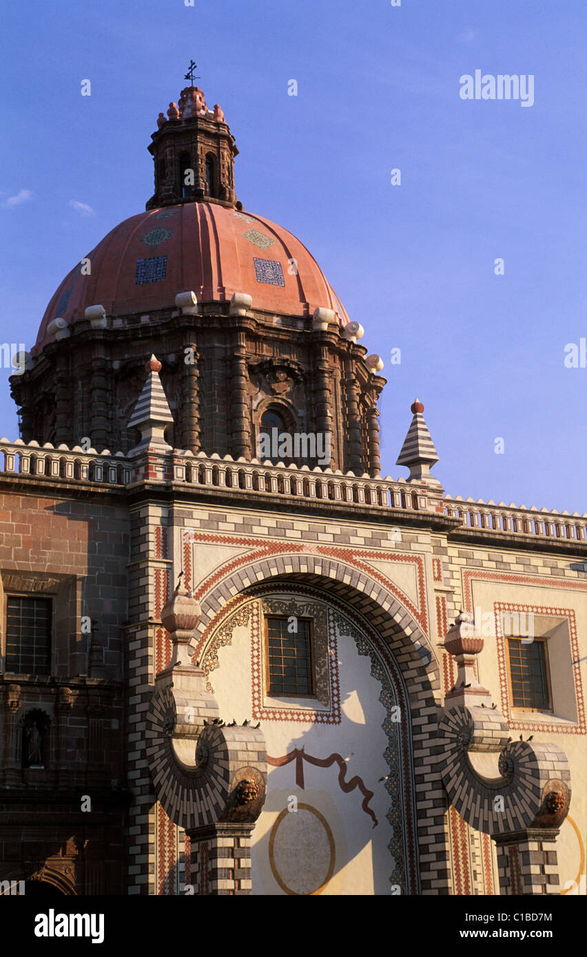 Mexico, Queretaro State, Queretaro city, cathedral listed as World ...