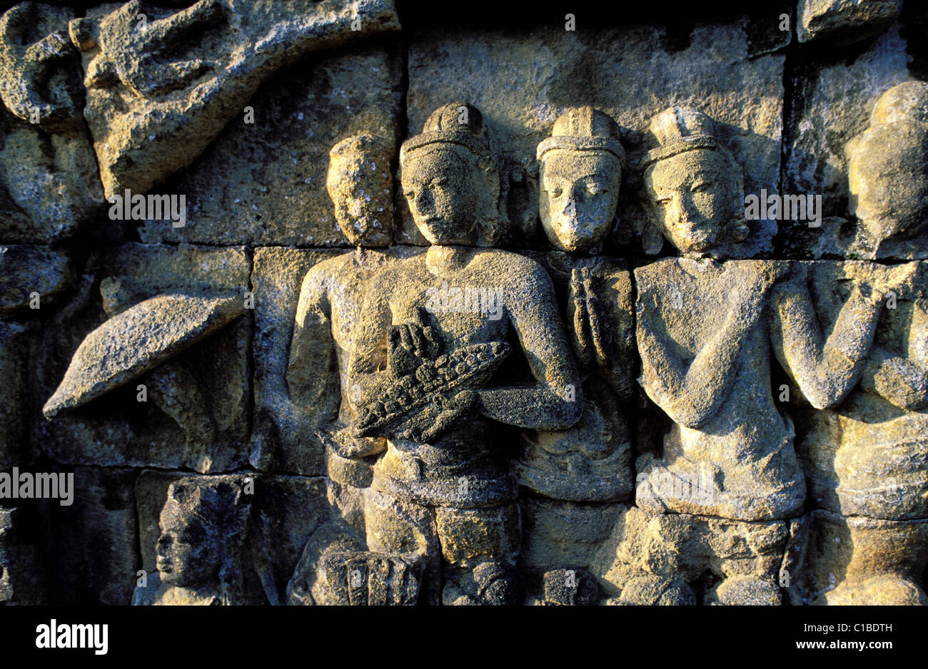Indonesia, Java Island, buddhist site of Borobudur Stock Photo - Alamy