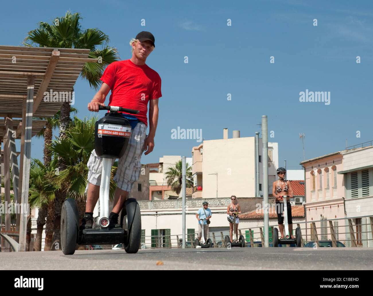 Segway riding hi-res stock photography and images - Alamy