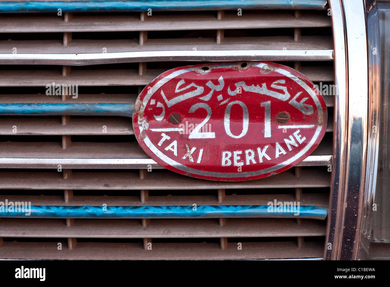 Moroccan taxi sign hi-res stock photography and images - Alamy