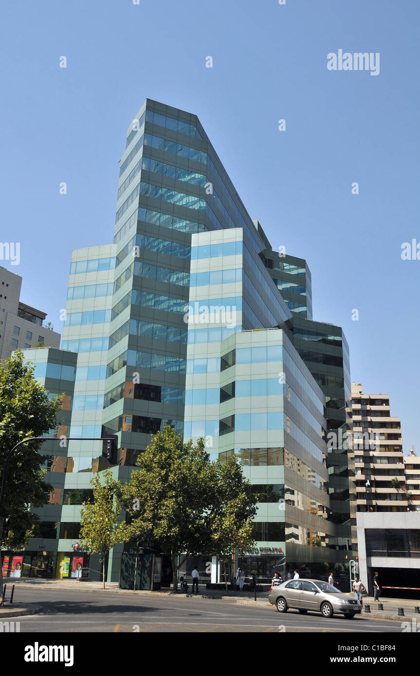 modern buildings, Santiago de Chile, South America Stock Photo - Alamy