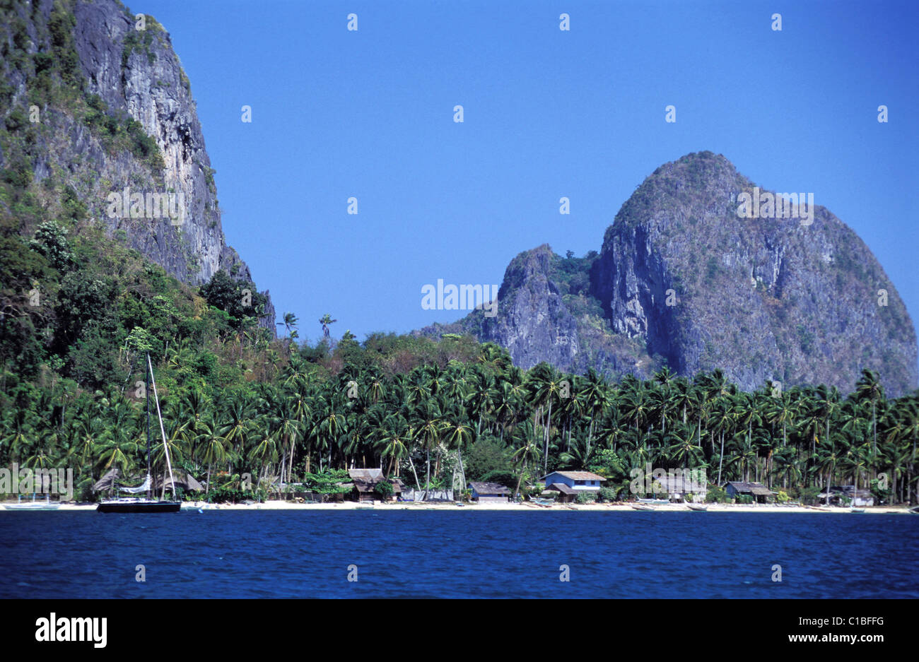 Philippines, Palawan province, Bacuit archipelago Stock Photo - Alamy