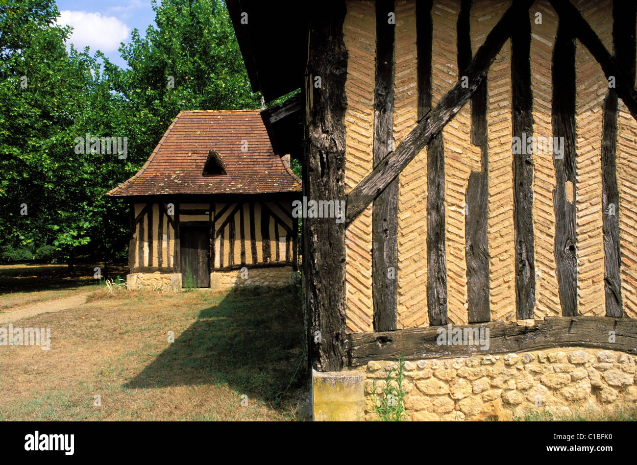 France, Dordogne, Mussidan, Voulgre museum (popular arts and traditions ...