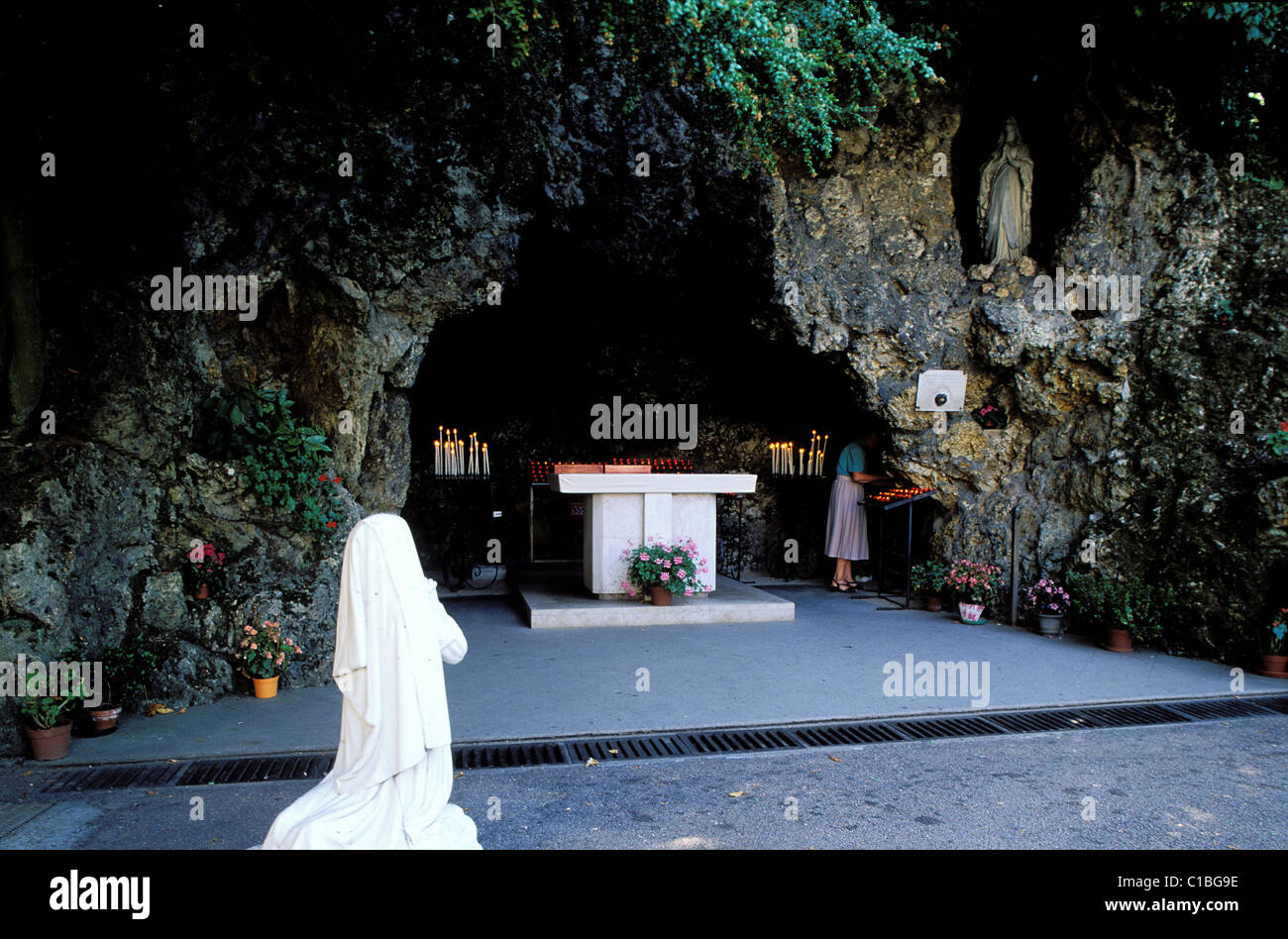 France, Nievre, Nevers, Saint Gildard convent where lies Sainte ...