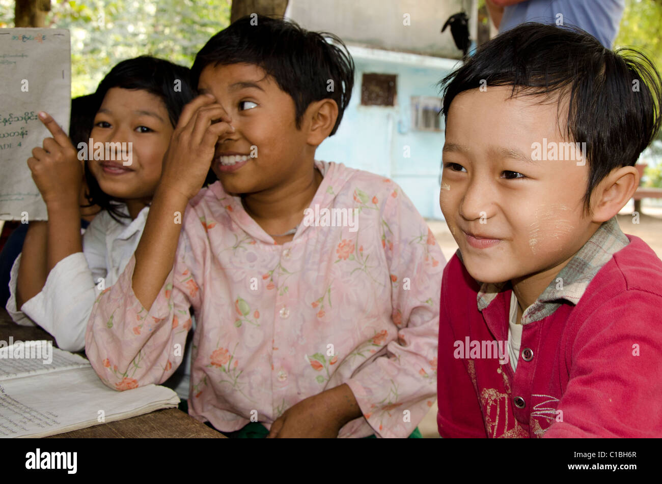Myanmar (aka Burma), Mandalay, Amapapura. Mahagandhayon Monastic School ...