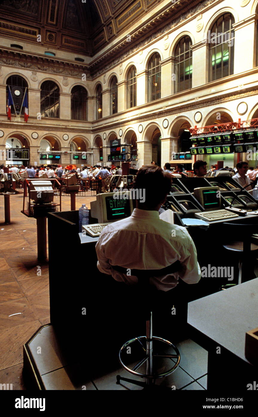France, Paris, Stock Exchange Stock Photo - Alamy