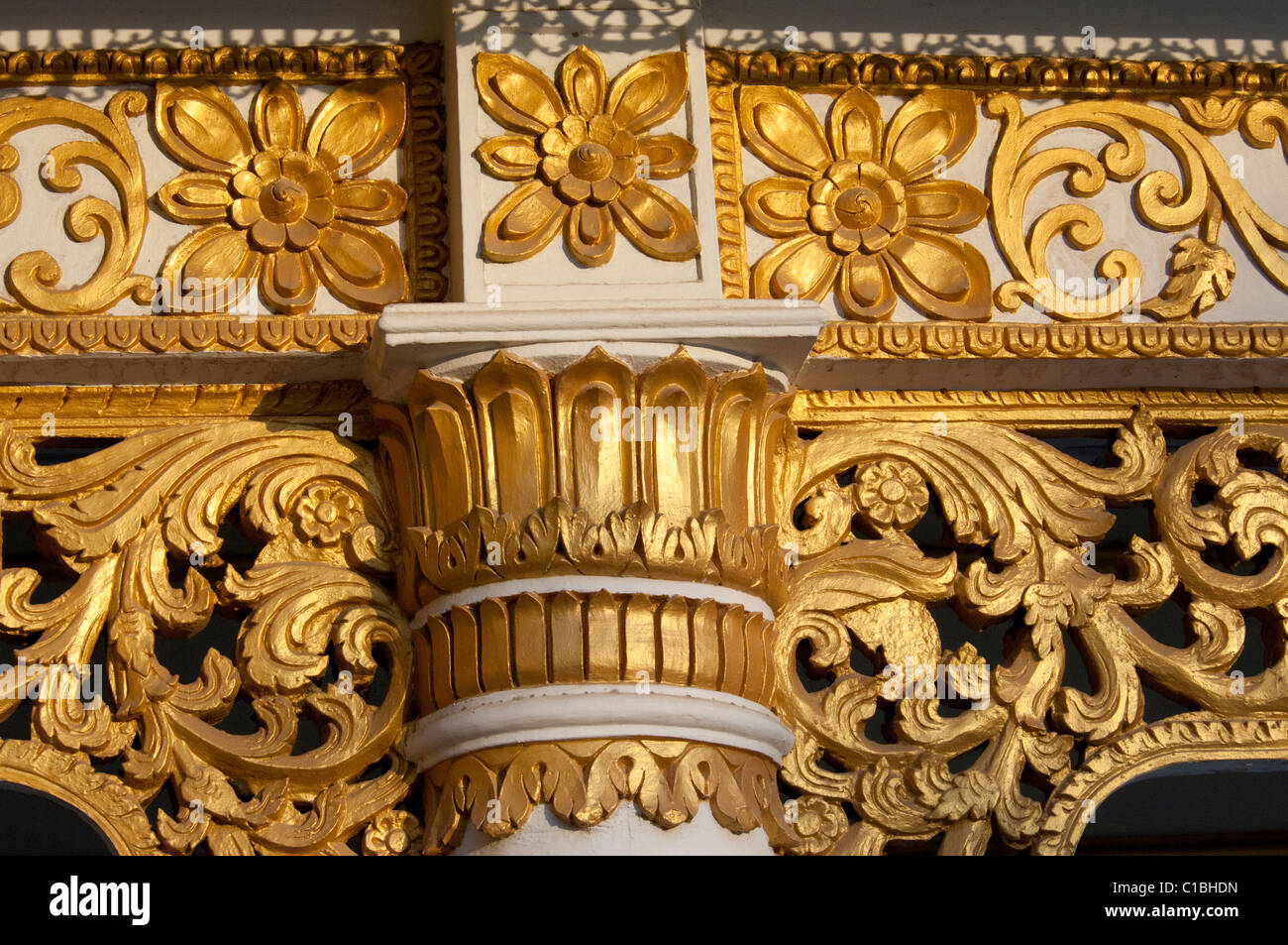 Myanmar (aka Burma), Mandalay. Kuthodaw Pagoda, built by King Mindon in ...