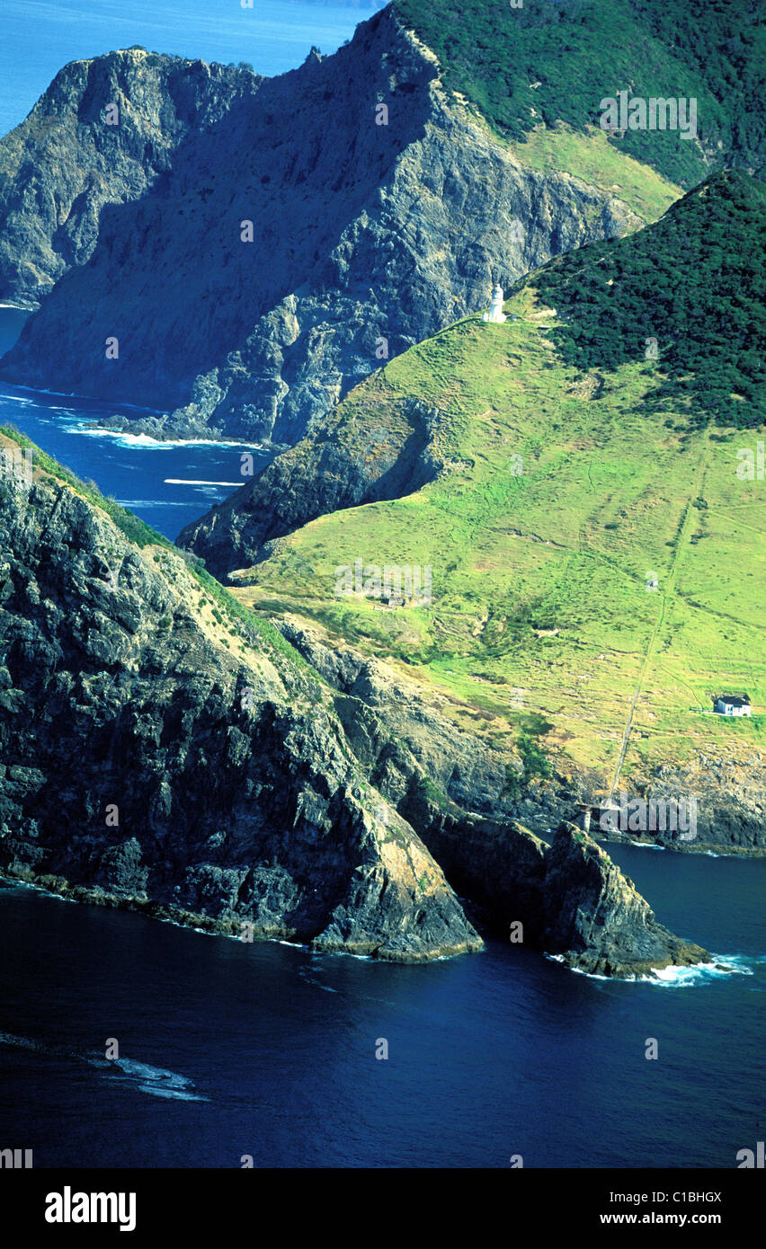 New Zealand, North Island, Bay of Islands (aerial view Stock Photo - Alamy