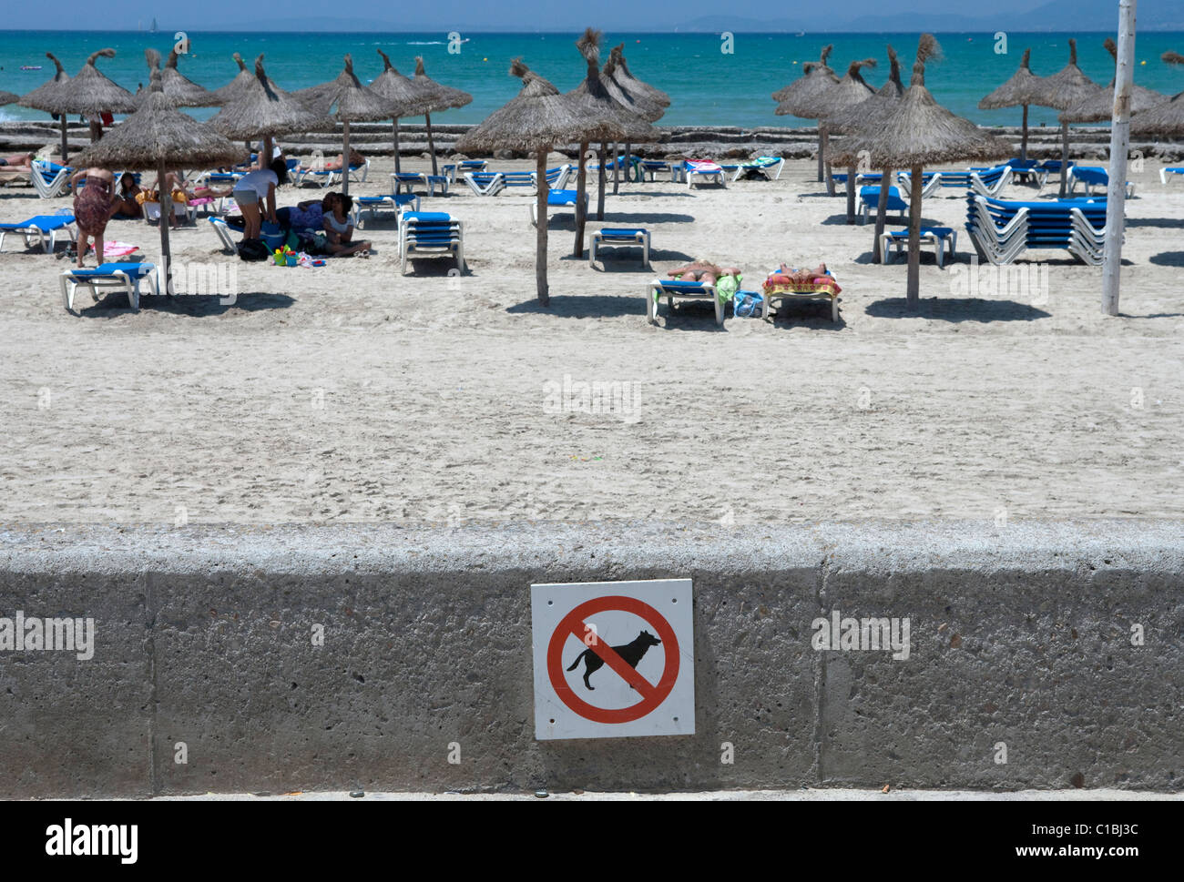 Majorca beach front hi-res stock photography and images - Alamy