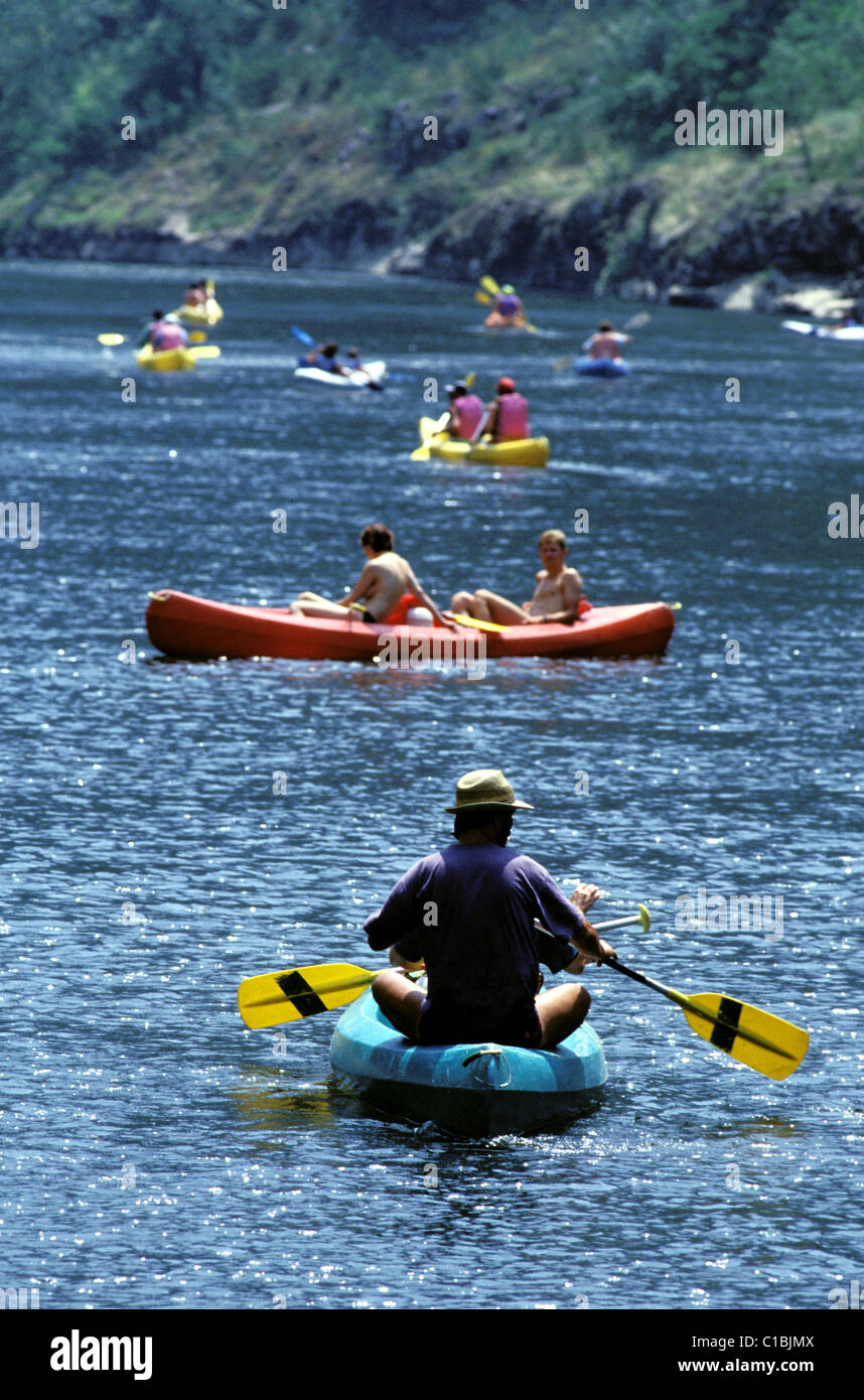 France, Ardeche, Canyons of the Ardeche river Stock Photo - Alamy