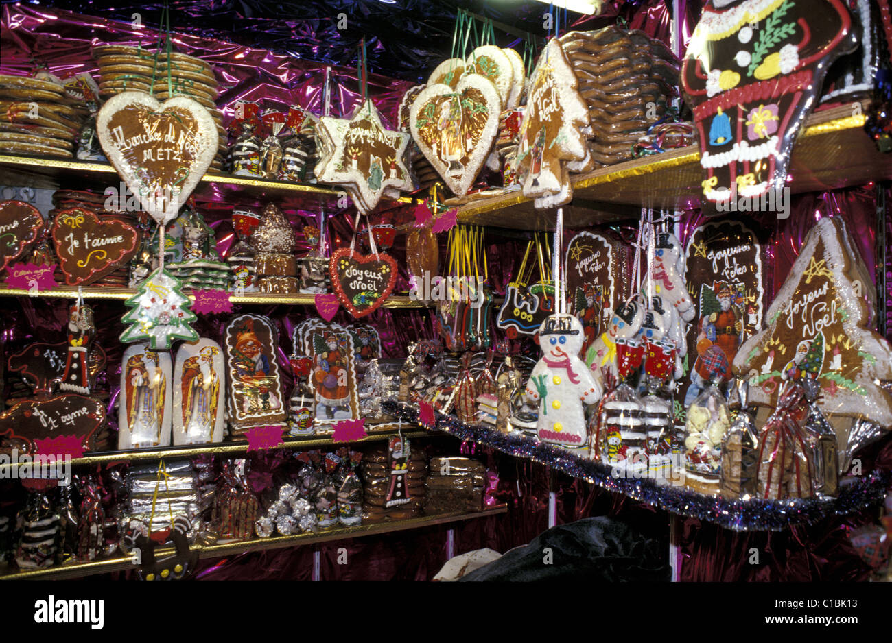 France, Moselle, Metz, Christmas market Stock Photo - Alamy