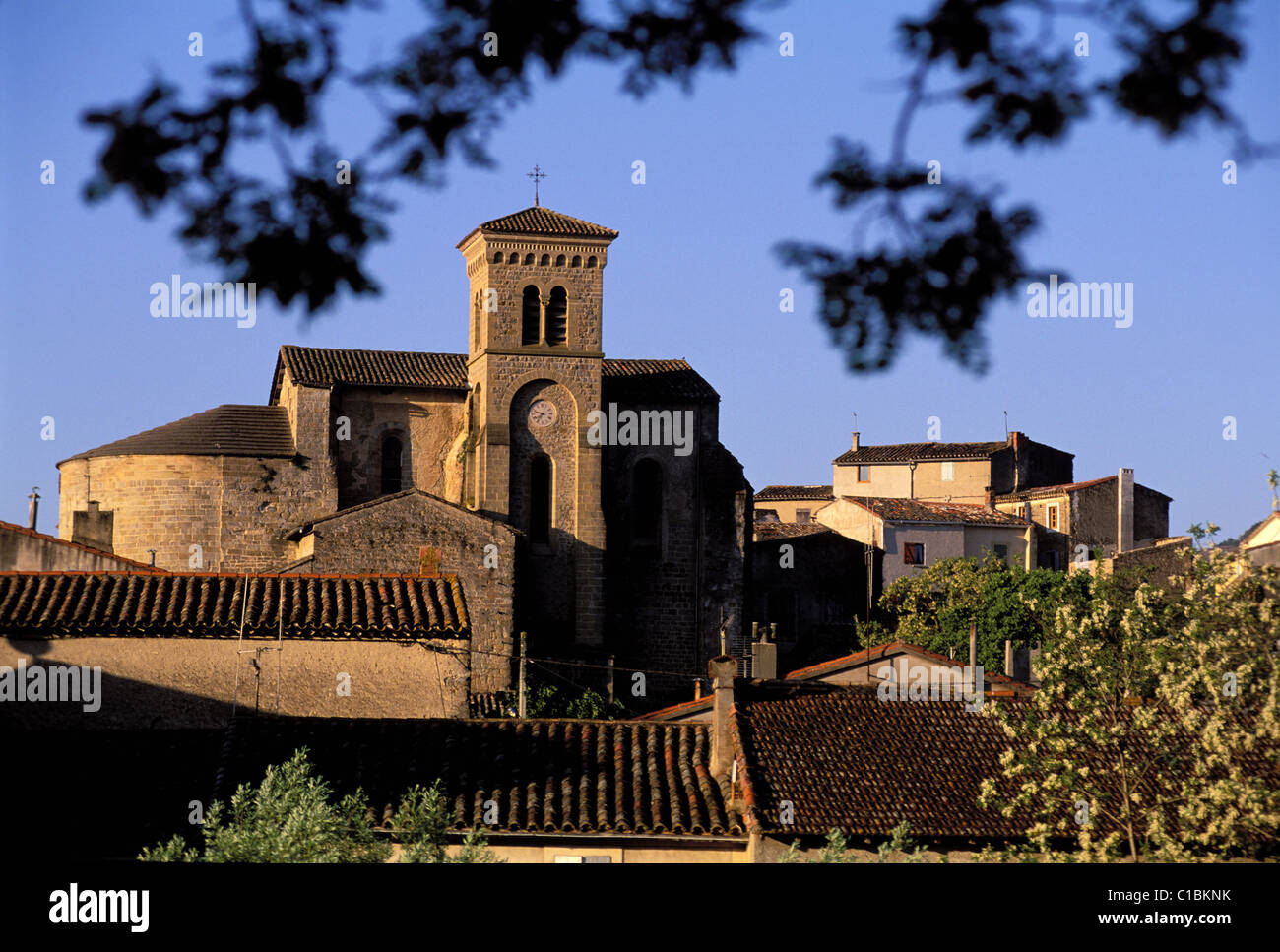 France, Aude, abbey of Saint Hilaire, Corbieres region Stock Photo - Alamy