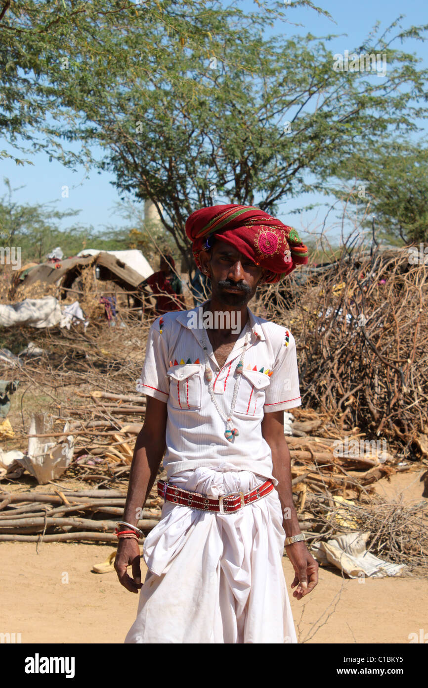 A Rabari man from Gujarat, India Stock Photo - Alamy